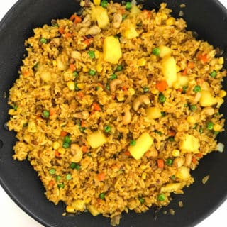 Easy Pineapple Fried Rice - Baked Ambrosia