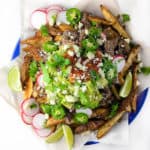 Loaded Mexican Street Fries .. SOOO Addicting - Baked Ambrosia