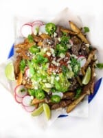 Loaded Mexican Street Fries .. SOOO Addicting - Baked Ambrosia
