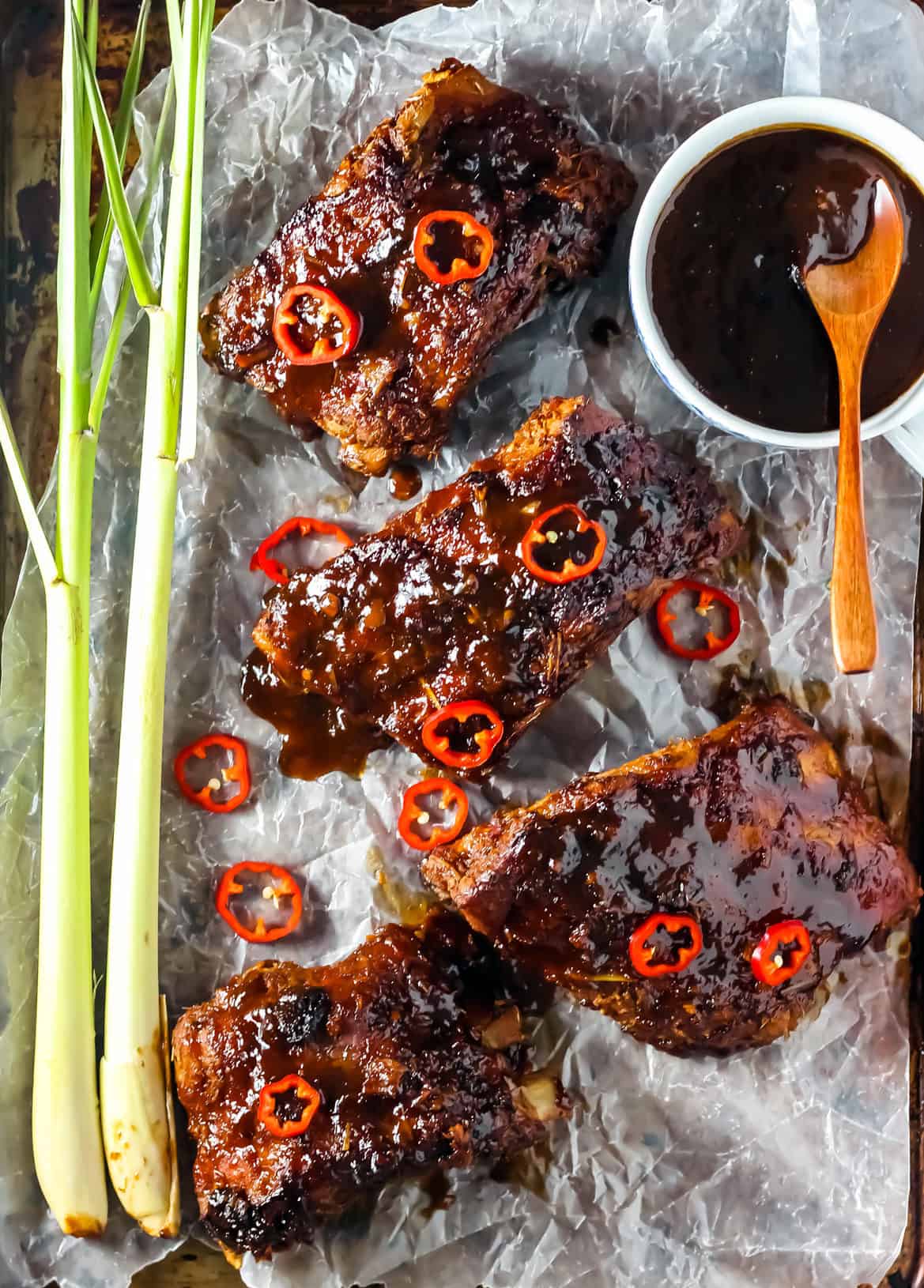 Easy Oven Baked Thai-Style Ribs - Baked Ambrosia