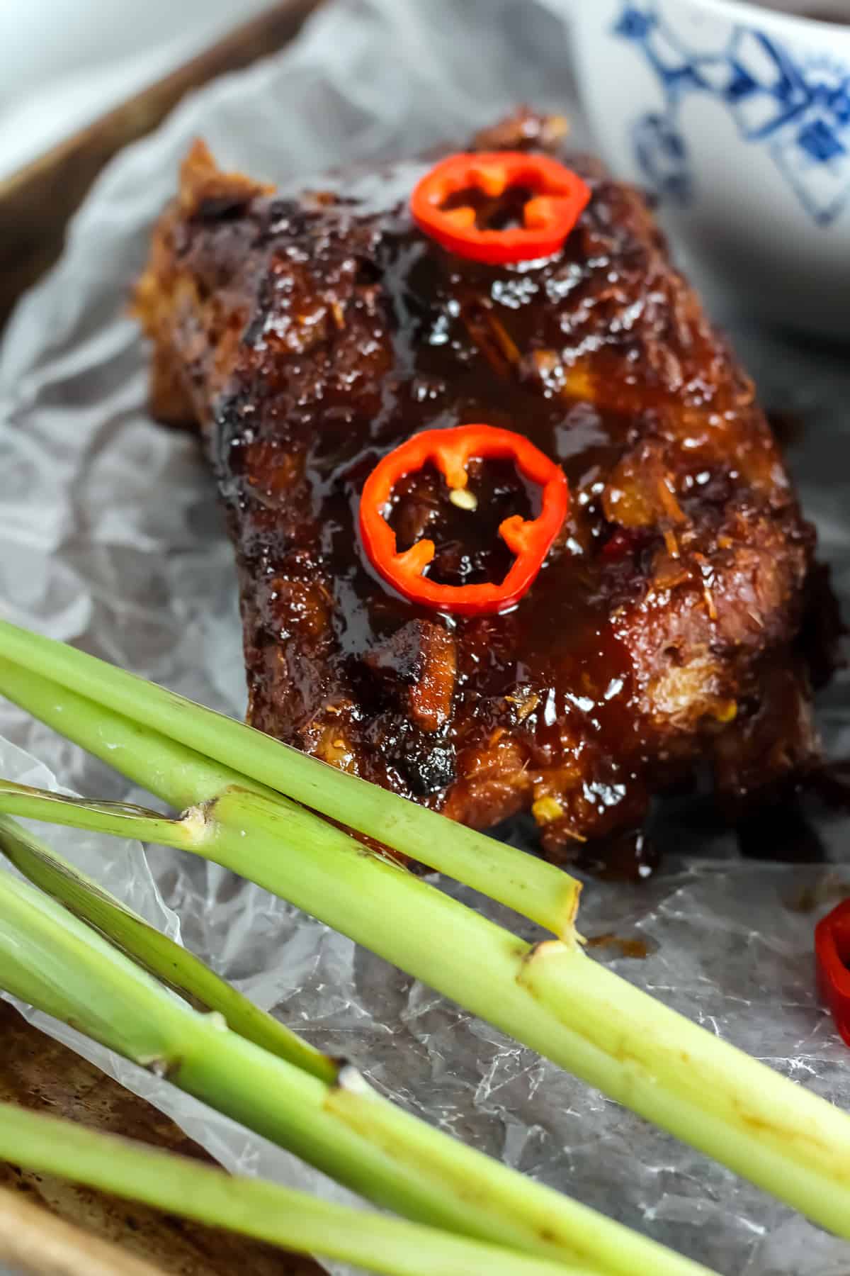 Easy Oven Baked Thai-Style Ribs - Baked Ambrosia
