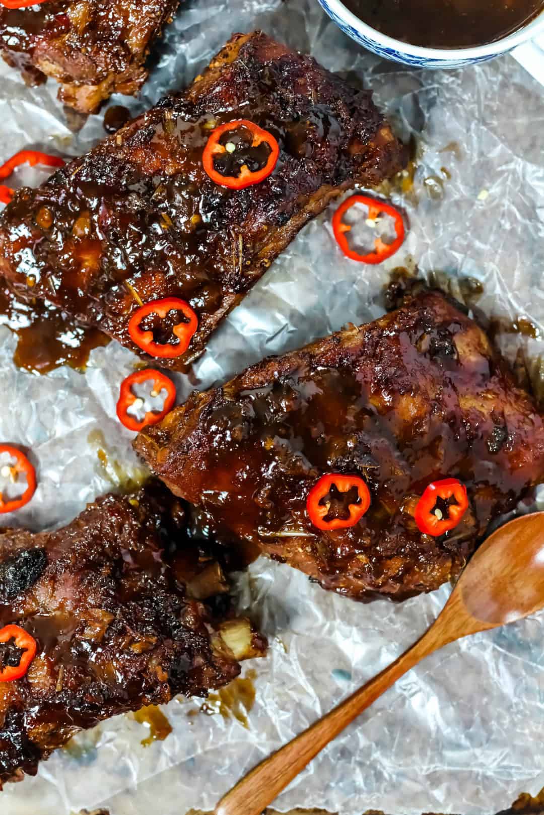 Easy Oven Baked Thai-Style Ribs - Baked Ambrosia