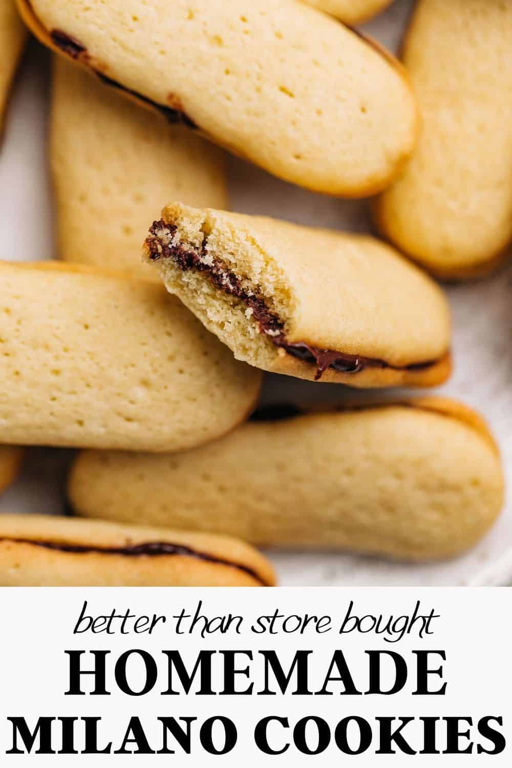 Homemade Milano Cookies - Baked Ambrosia