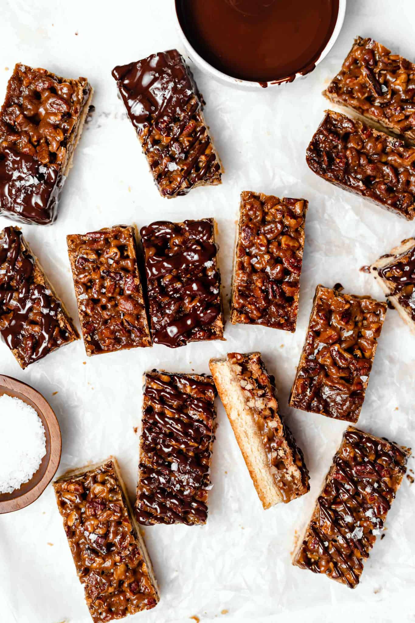 Pecan Shortbread Bars - Baked Ambrosia