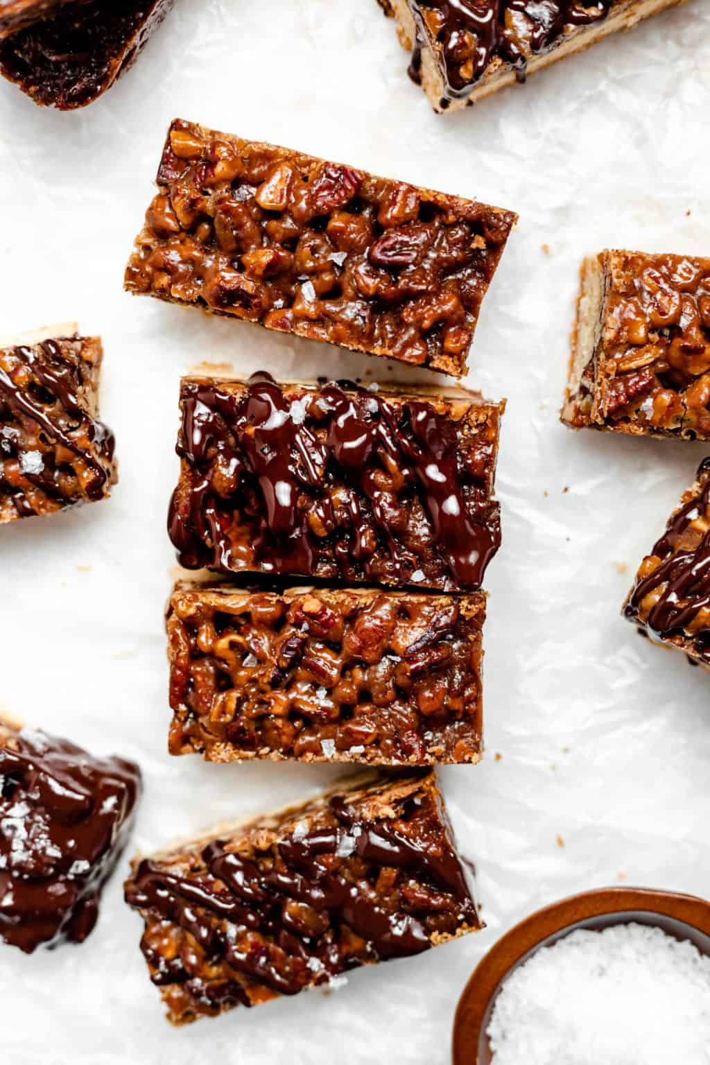 Pecan Shortbread Bars - Baked Ambrosia