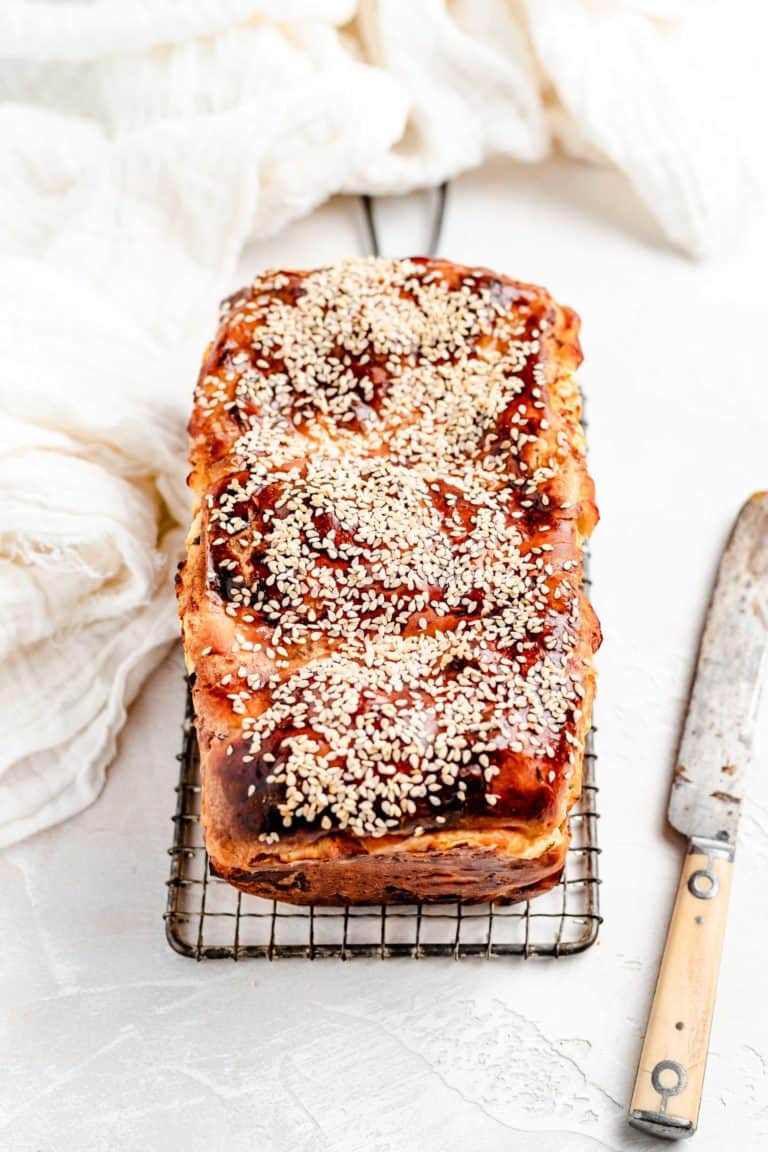 Halloumi and Mint Bread - Baked Ambrosia