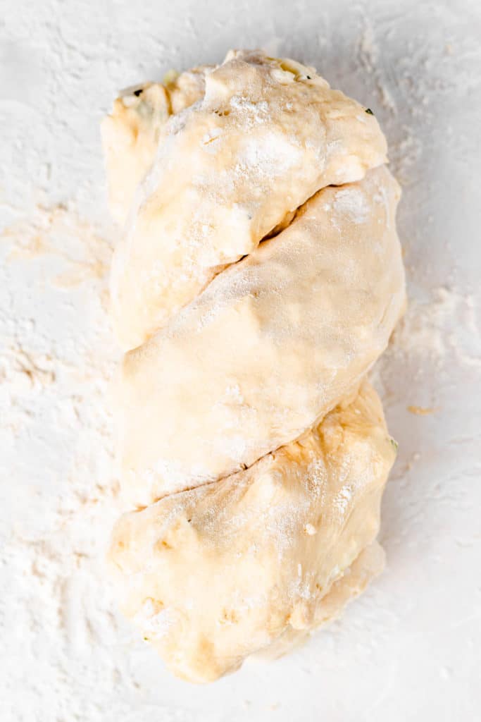 Halloumi and Mint Bread - Baked Ambrosia