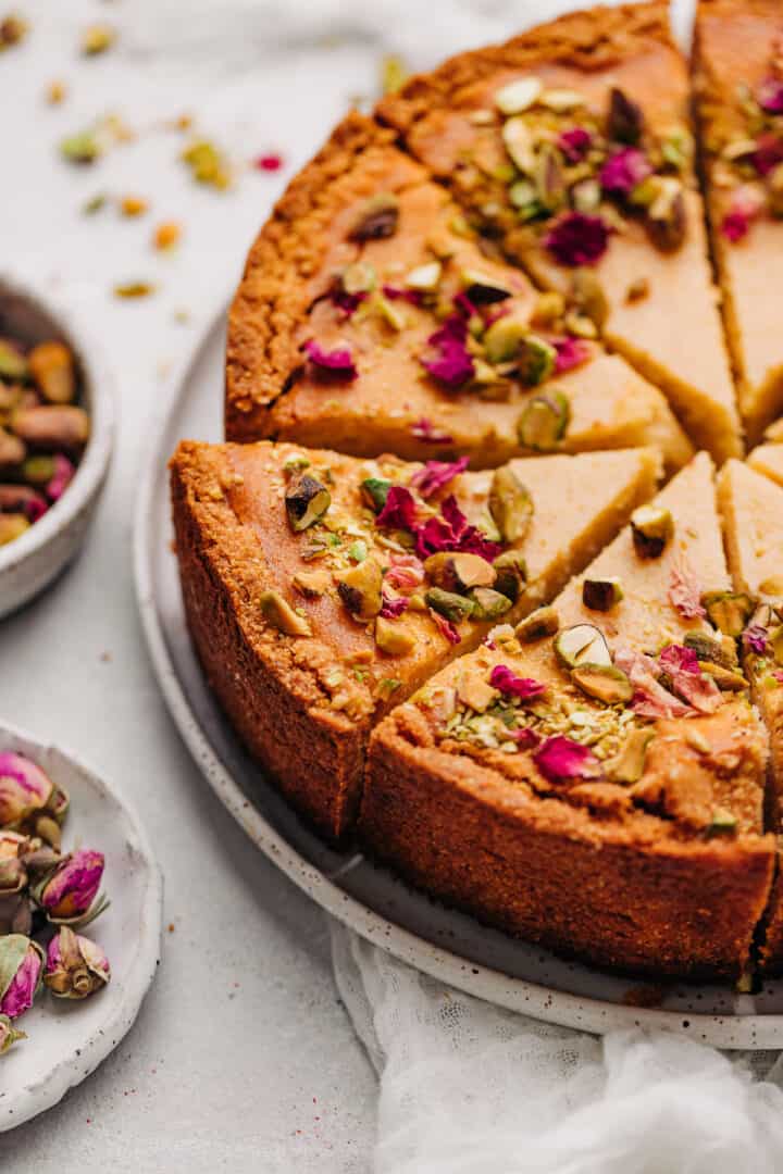 Persian Love Cake Recipe (with almond flour and rose) - Baked Ambrosia