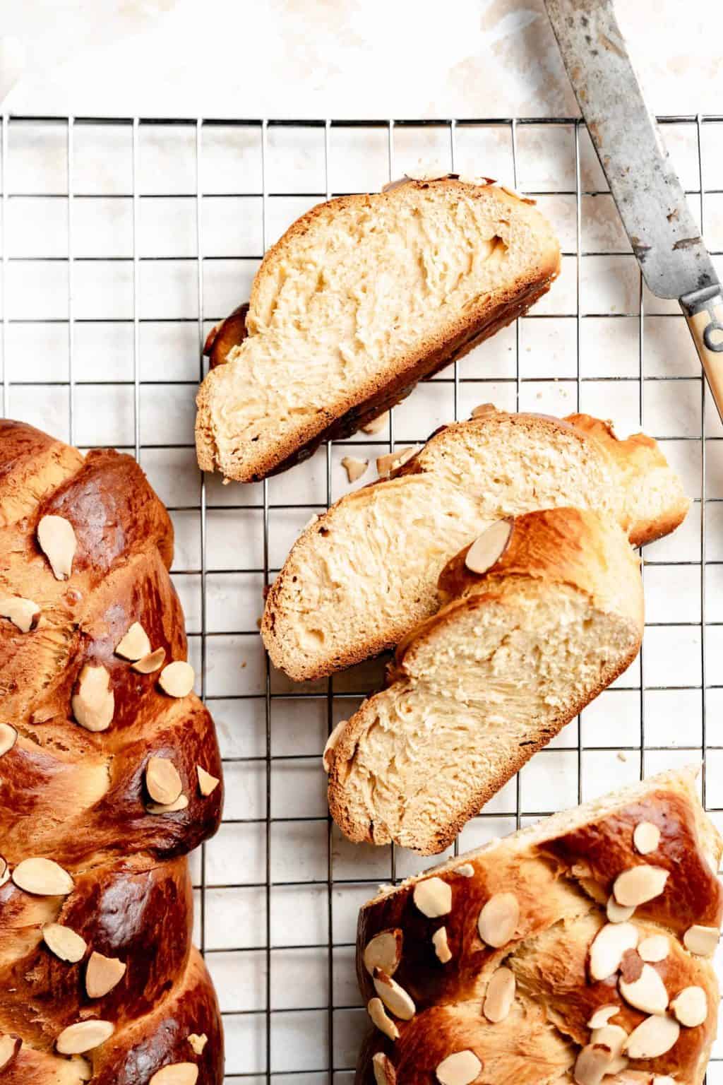 Tsoureki (Greek Easter Bread) - Baked Ambrosia