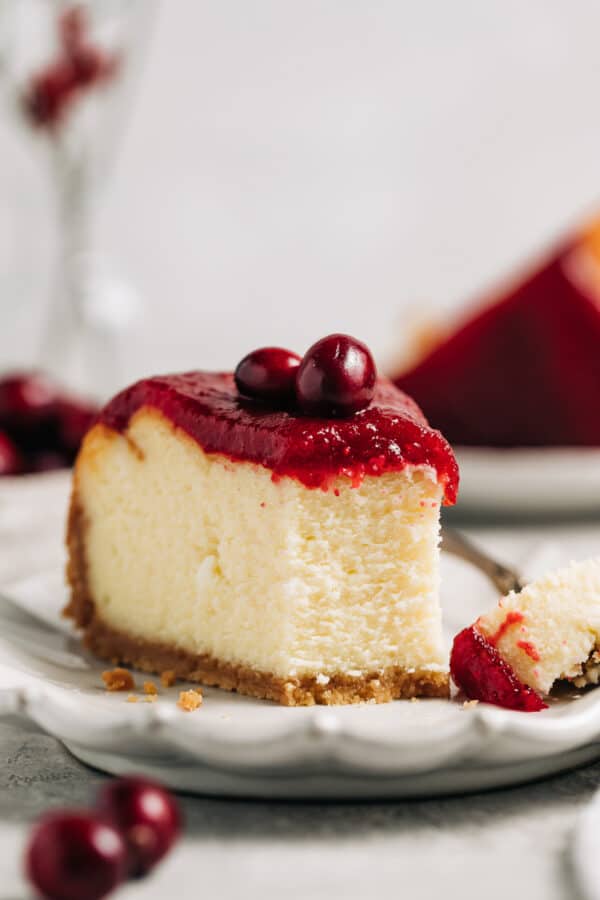The Best Chocolate Chip Cheesecake (Easy Recipe) - Baked Ambrosia