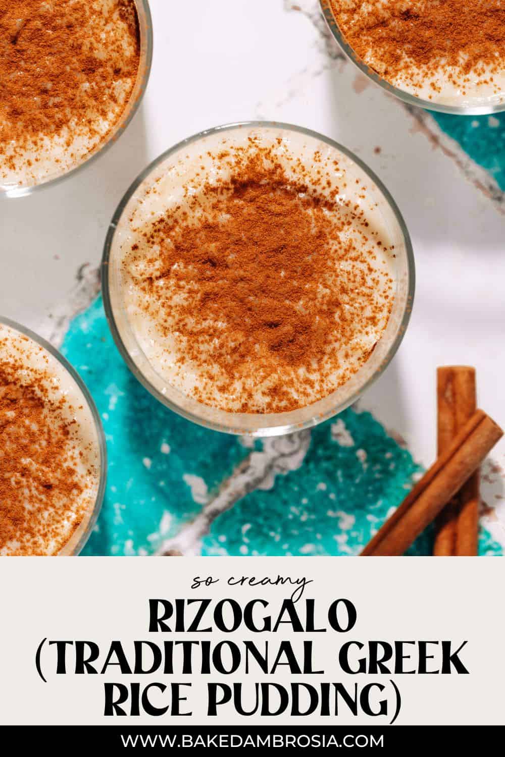 Rizogalo (Traditional Greek Rice Pudding Recipe)