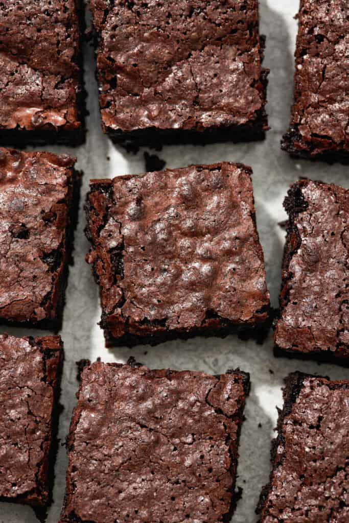 Easy Homemade Fudgy Brownies (Best One Bowl Recipe) - Baked Ambrosia